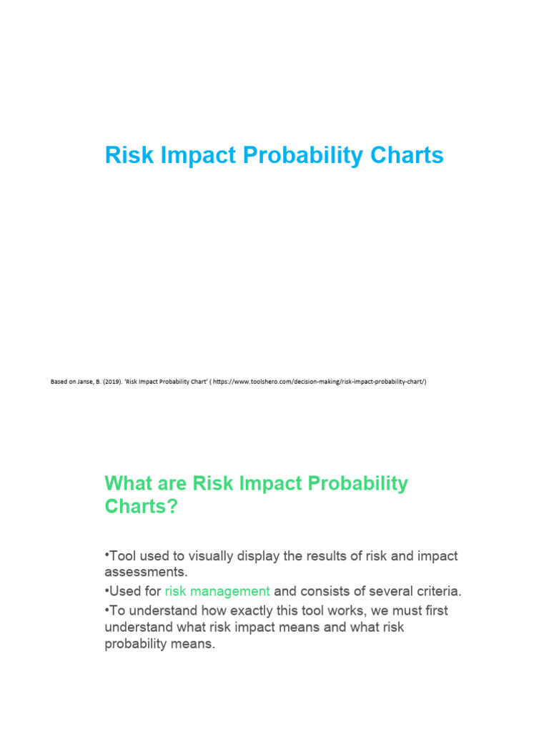 Risk-Impact-Probability-Chart Presentation | PDF | Risk | Risk Management