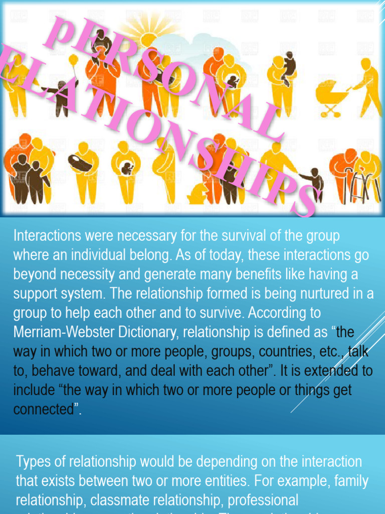 pERSONAL RELATIONSHIPS | PDF | Attachment Theory | Love