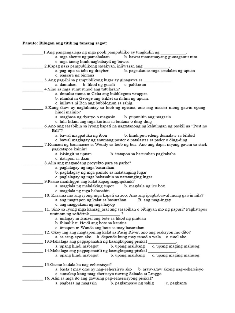 PT - Esp 6 - Q2 | PDF