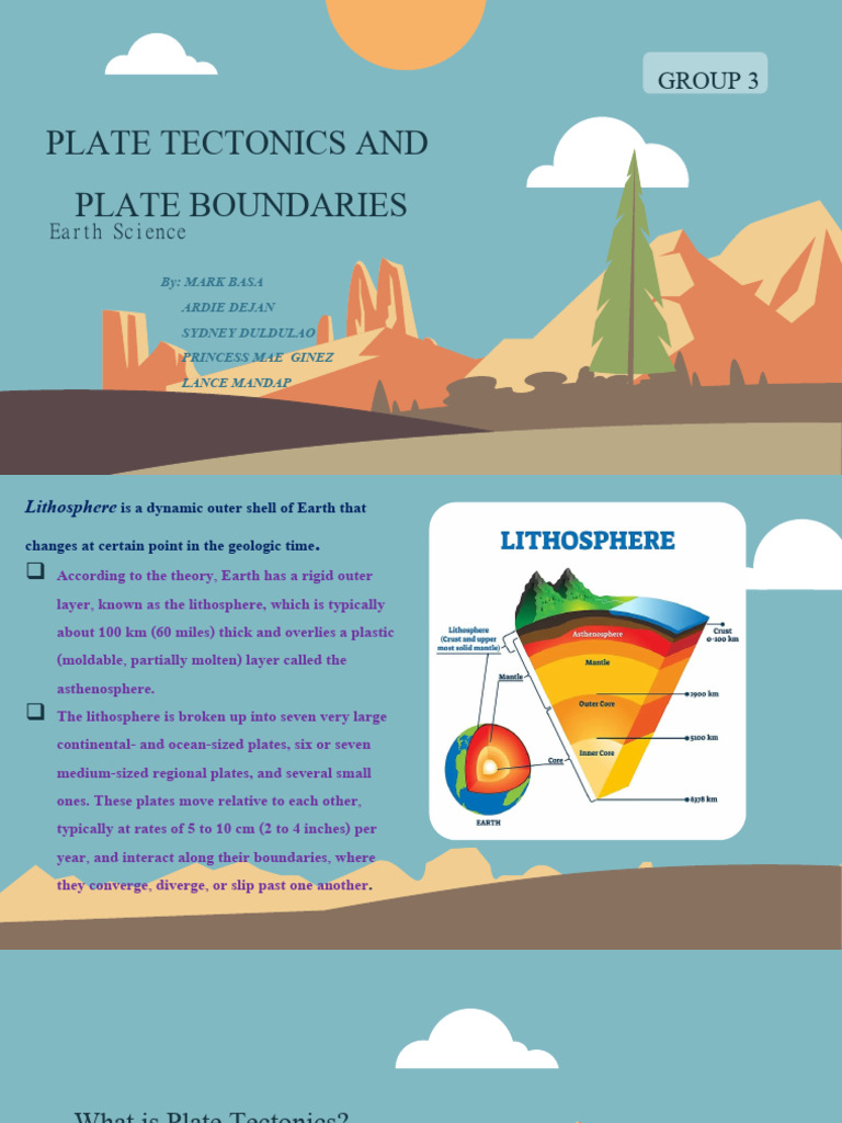 Earth Science Group 3 | PDF | Plate Tectonics | Planets Of The Solar System