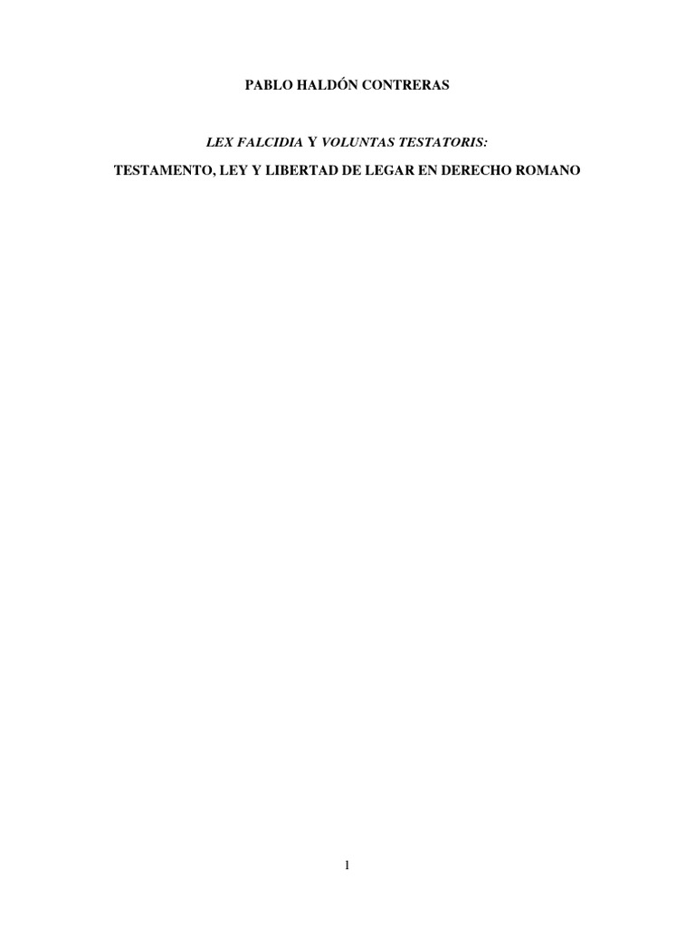 Tesis Doctoral Pablo Haldón Contreras | PDF | Roma antigua | Cicerón
