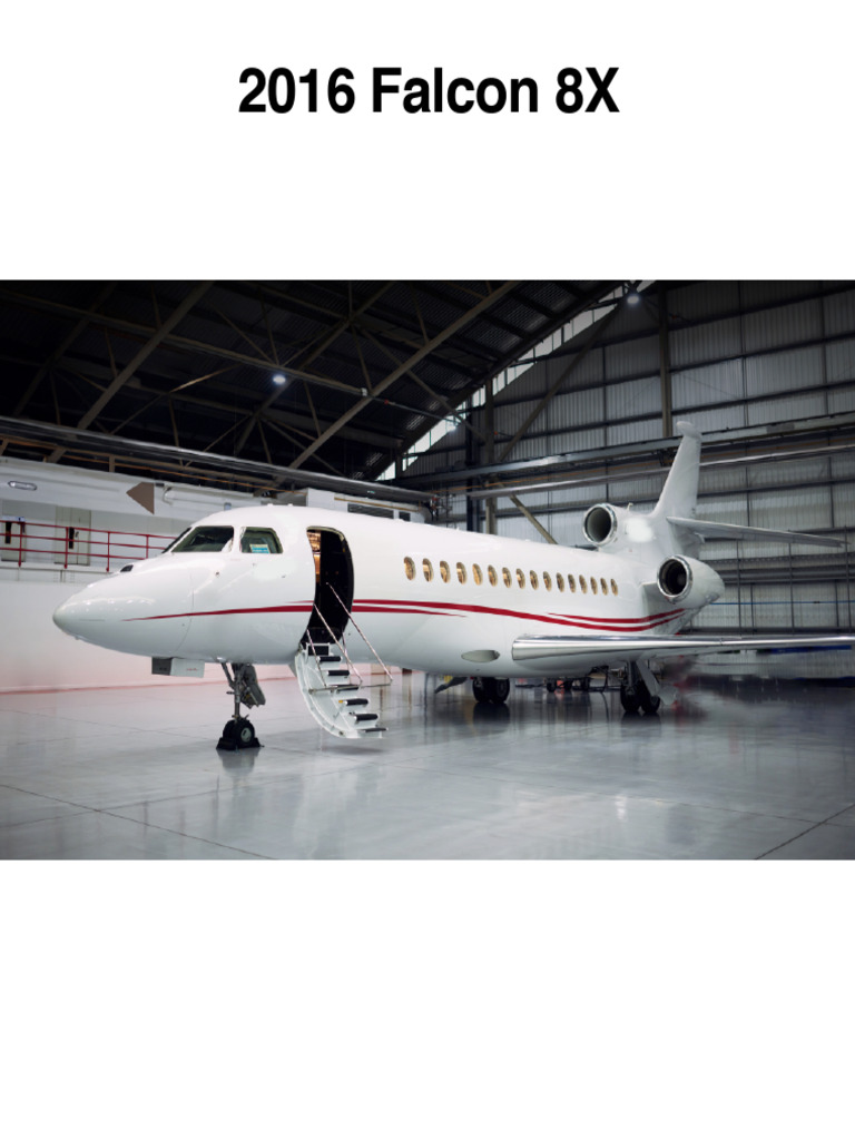 2016 - Falcon 8X - DR | PDF | Avionics | Aviation