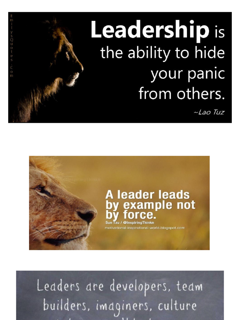 Leadership Wisdom Quotes | PDF