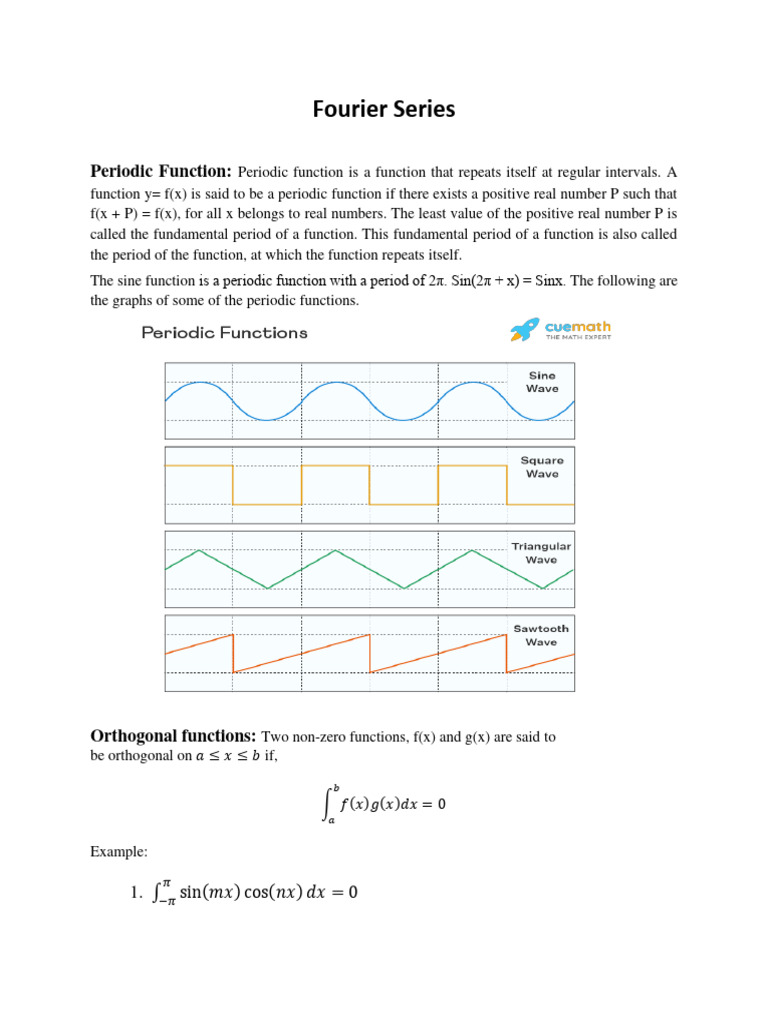 Transformation Fourier | PDF | Fourier Series | Differential Equations