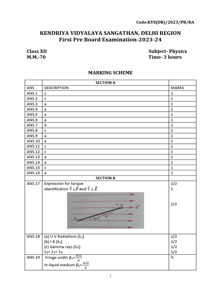 MS PHYSICS PB XII Set2 | PDF | Photon | Electron