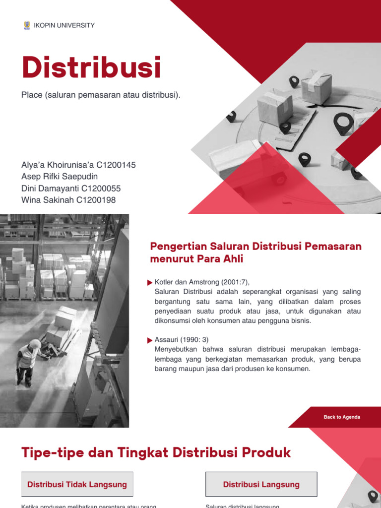 Kelompok 4 Strategi Distribusi | PDF | Bisnis
