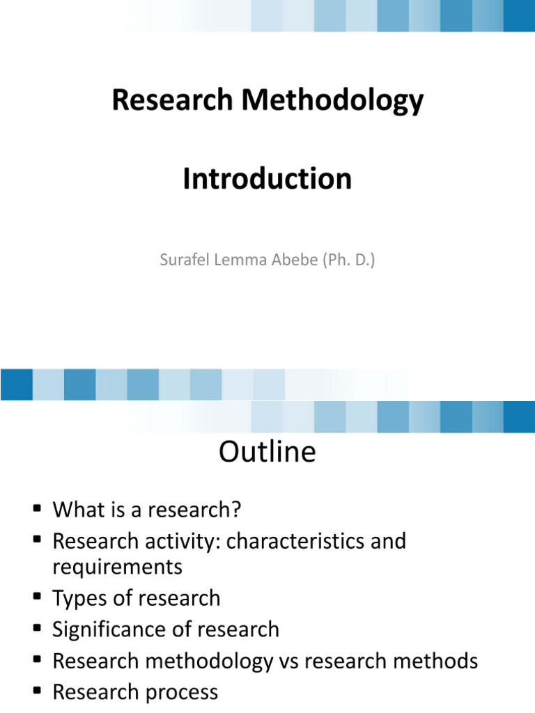 RM 1 Introduction | PDF