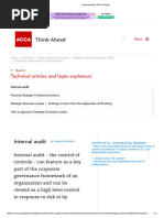 ACCA SBL Technical Articles | PDF