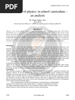 Physical Science Grade 8 Approved Syllabus | PDF | Atoms | Chemical Bond