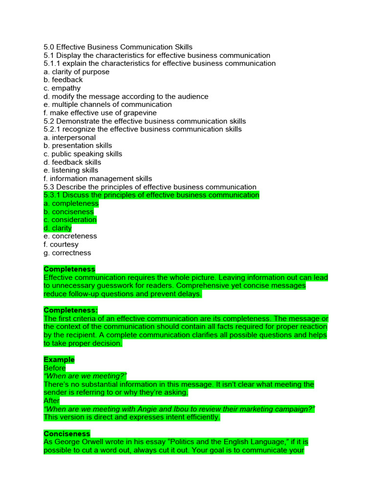 Business Communication Essentials | PDF | Communication | Information