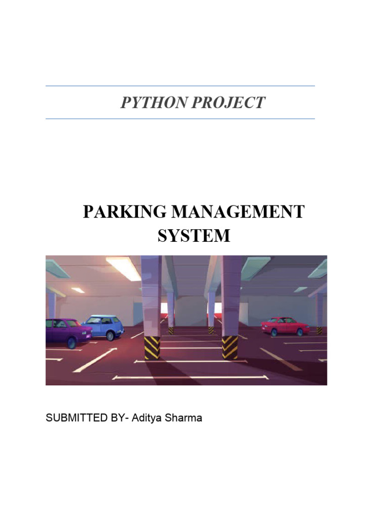 Parking | PDF | Databases | Table (Database)