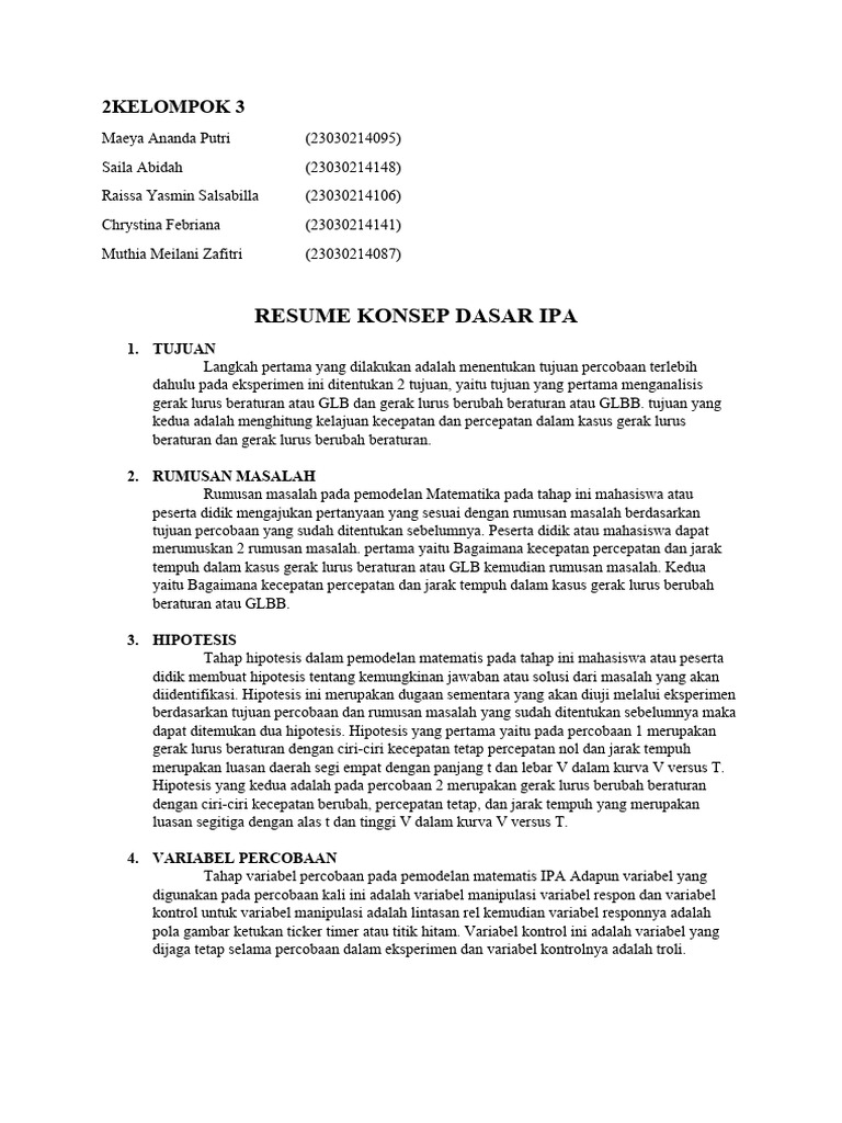 Resume Kelompok 3 Kdi | PDF