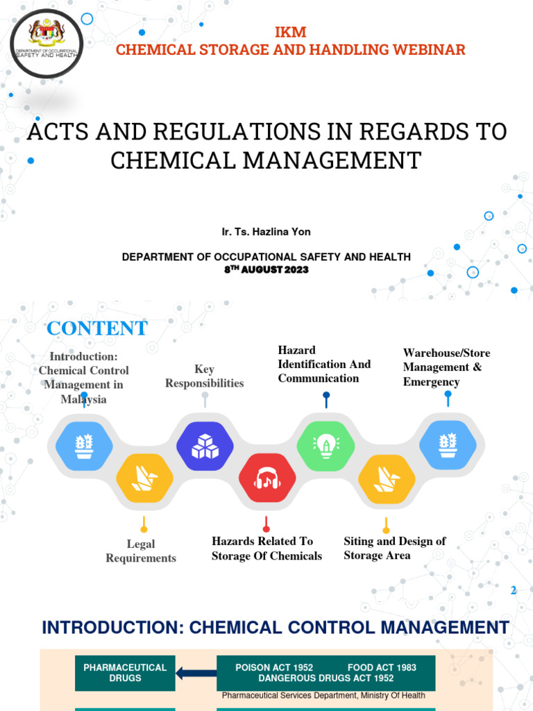 Guidelines for Hazardous Chemical Storage | PDF | Occupational Safety ...