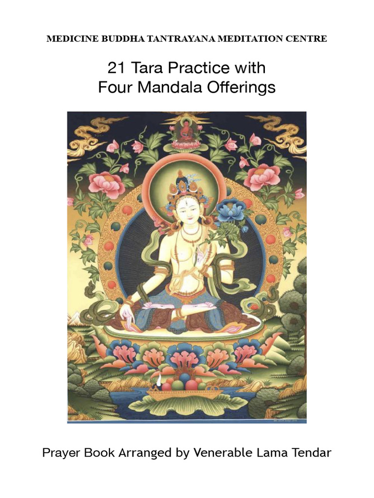 21 Tara Four Mandala Offerings May 2022 | PDF | Buddhist Practices ...