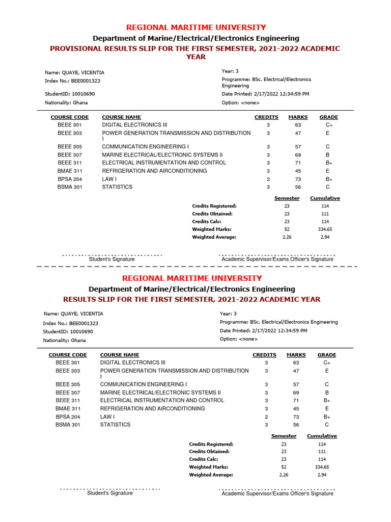 Send Result Slip | PDF | Electricity | Electrical Engineering