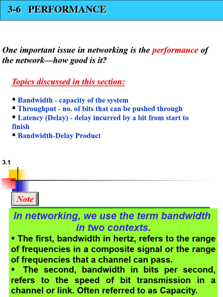Bandwidth | PDF | Bit Rate | Computer Network