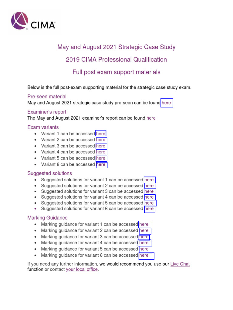 CIMA 2021 Strategic Case Study Guide | PDF | Airport | Air Traffic Control