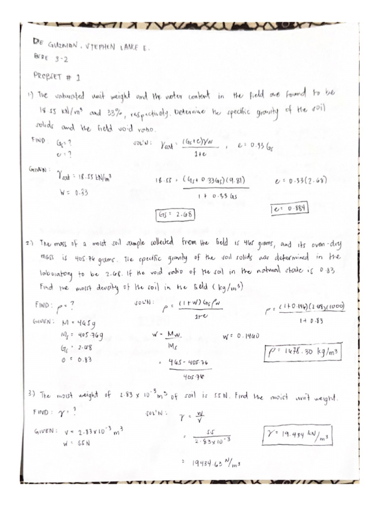 De Guzman, Stephen Lance E. - Problemset 1 | PDF