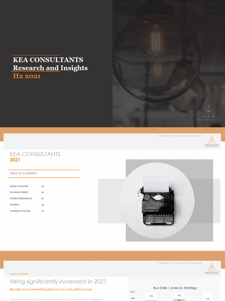 Kea Consultants Research Insights H2 2021 - Investcorp | PDF | Mentorship | Venture Capital