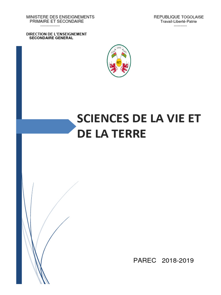 Programme SVT 5e : Objectifs et Contenus | PDF