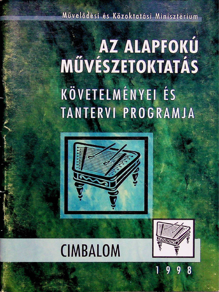 Cimbalom Tantervi Program Alapfok 1998 | PDF
