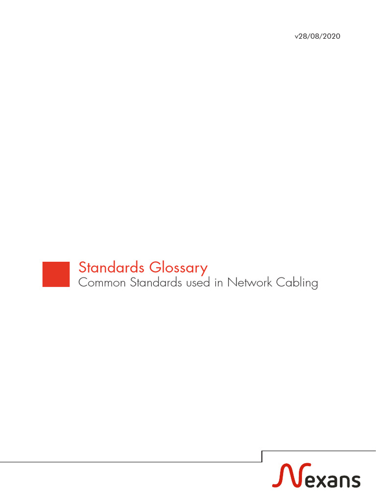 Standards Glossary | Download Free PDF | Information And Communications ...