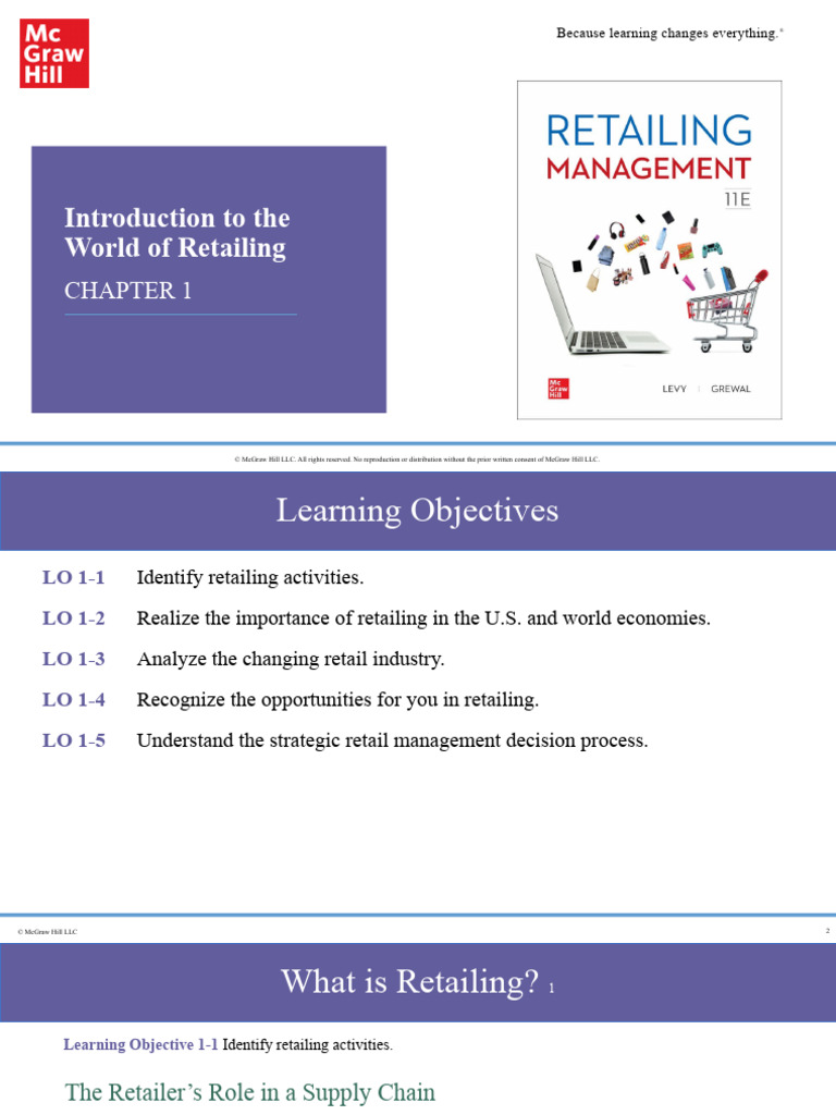 Chapter 1 Slides | PDF | Retail | Merchandising