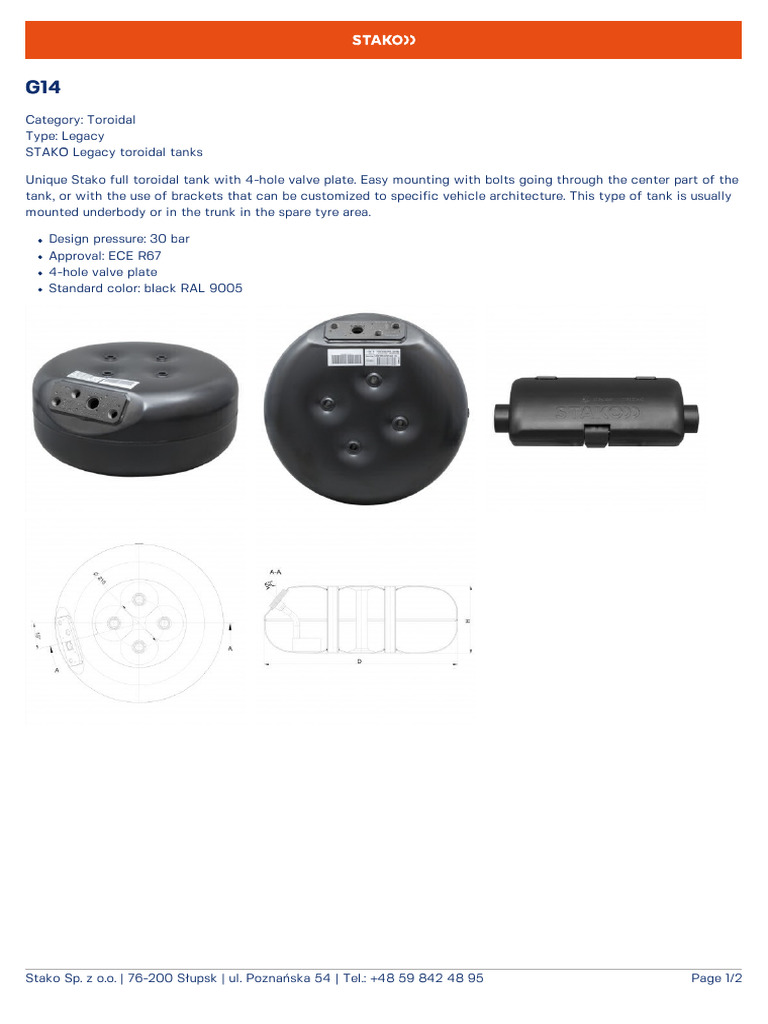 Stako G14 en | PDF | Military Vehicles | Armoured Fighting Vehicles