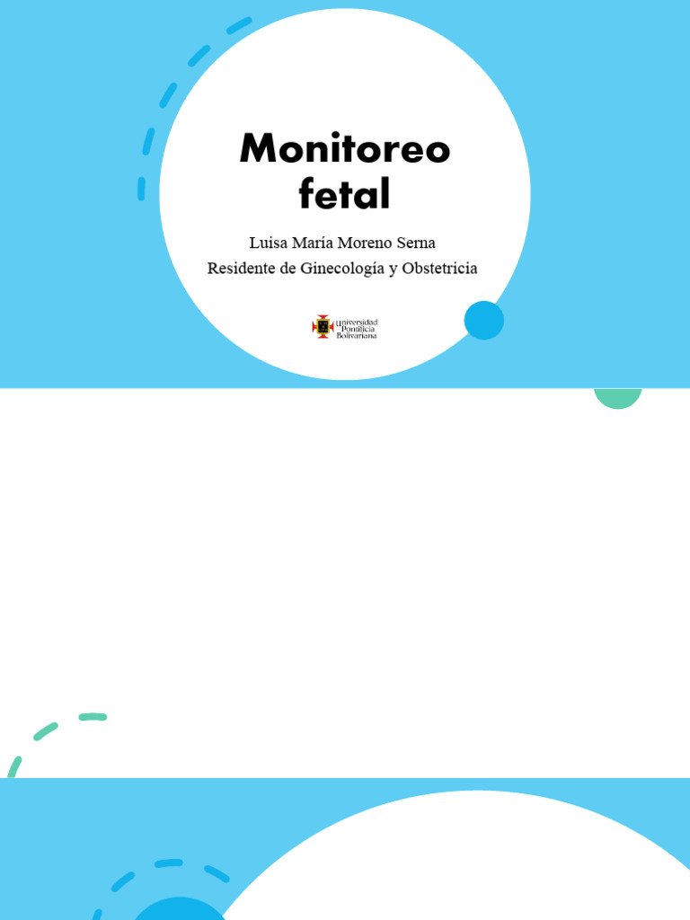 Monitoreo Fetal: Interpretación y Patrones | PDF | Feto | Especialidades Medicas