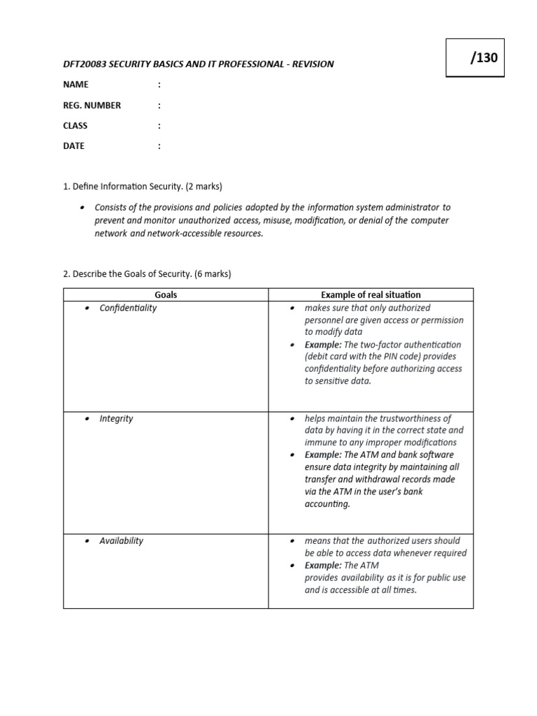 Q&a - DFT20083 Sbitp Revision (T1-4) | PDF | Cryptography | Encryption