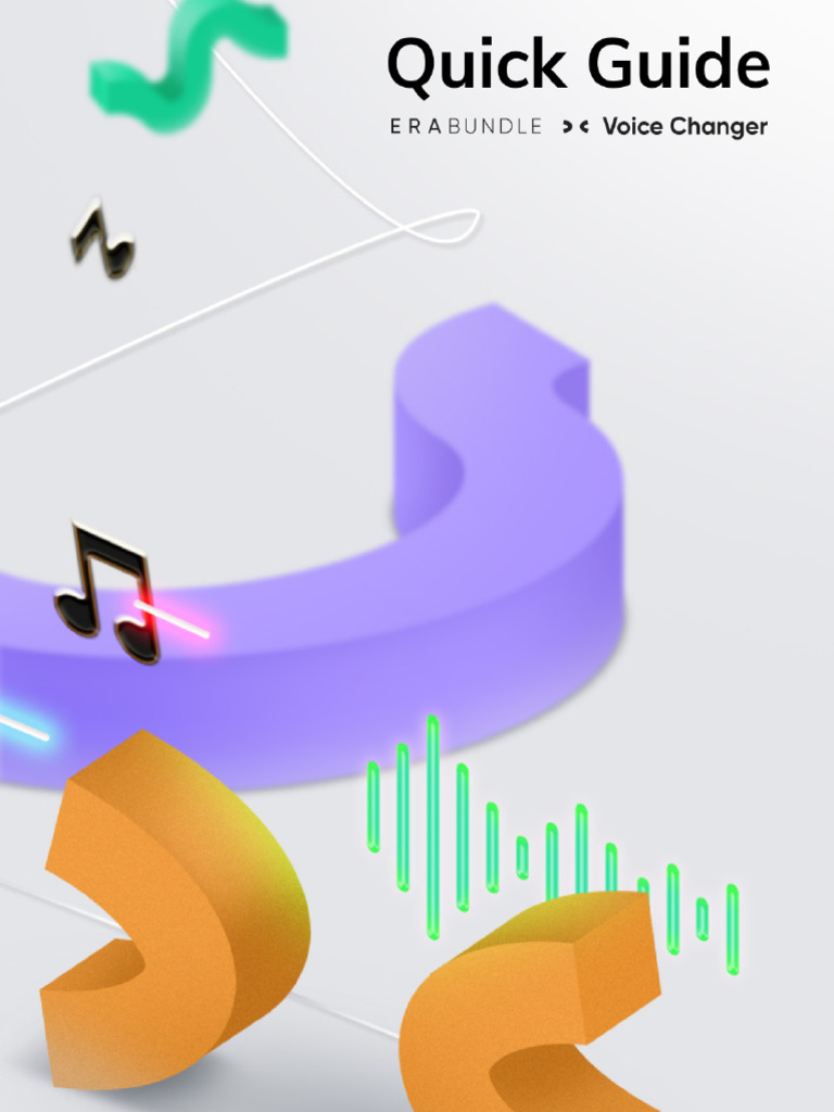 ERA Bundle & Voice Changer - Quick Guide | Download Free PDF | Installation (Computer Programs ...
