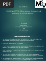 IOSH Code of Conduct | PDF | Occupational Safety And Health | Safety