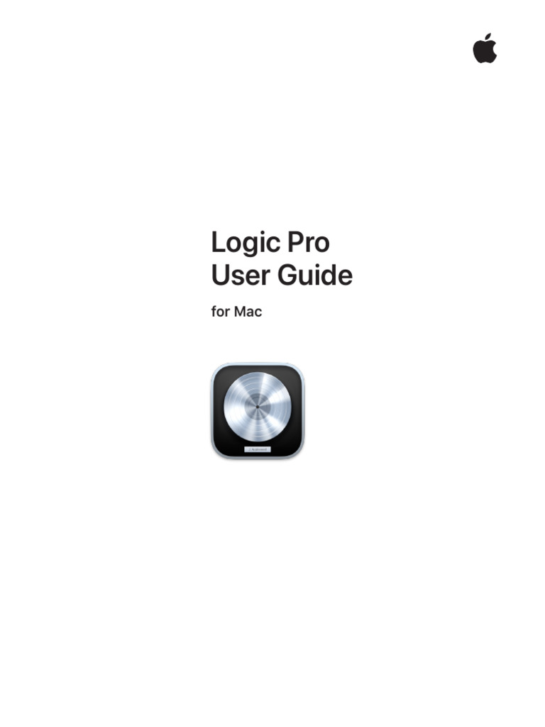 Logic Pro Mac User Guide | PDF