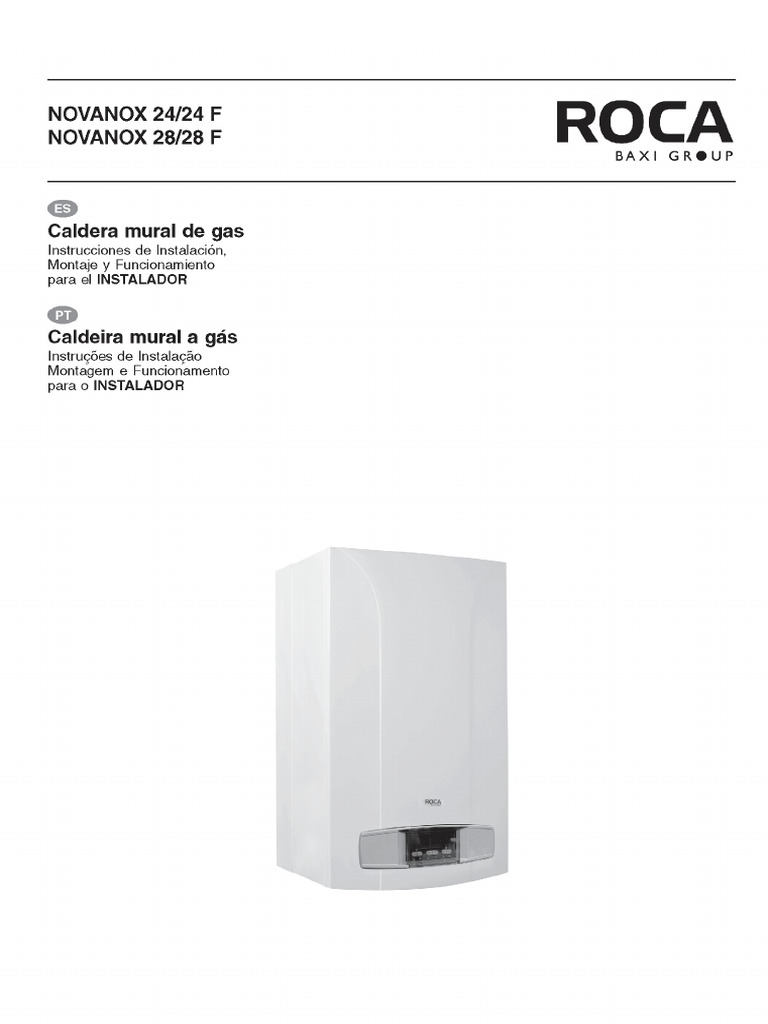 Novanox Intrucciones Instalador | PDF | Calor | Termostato
