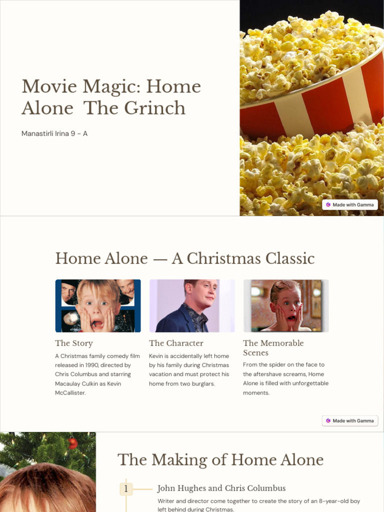 Movie Magic Home Alone The Grinch - 231210 - 170517 | PDF
