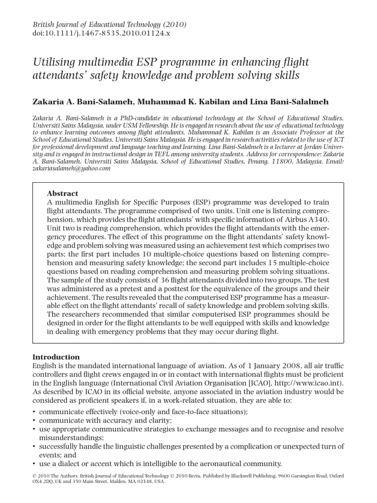 Article 2 - Bjet | Download Free PDF | Recall (Memory) | Learning