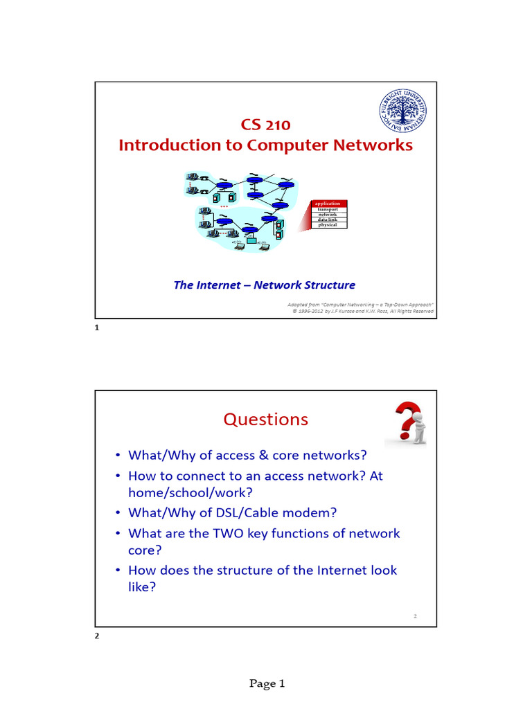 03 - Internet Structure | Download Free PDF | Computer Network ...