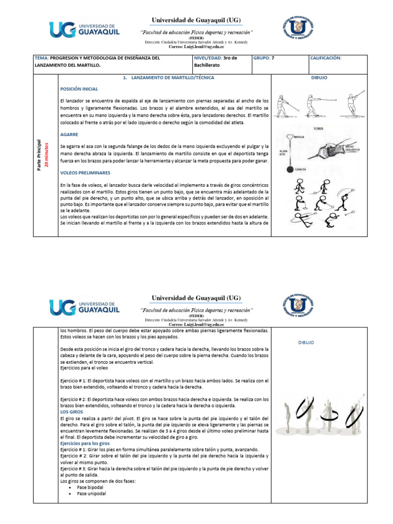 Parte Principal Grupo 7-1 | PDF | Lanzador | Pie Parte Principal Grupo 7-1 | PDF | Lanzador | Pie