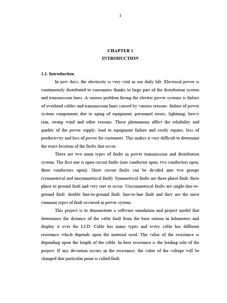 Chapter 1 | PDF | Electrical Network | Electric Power System