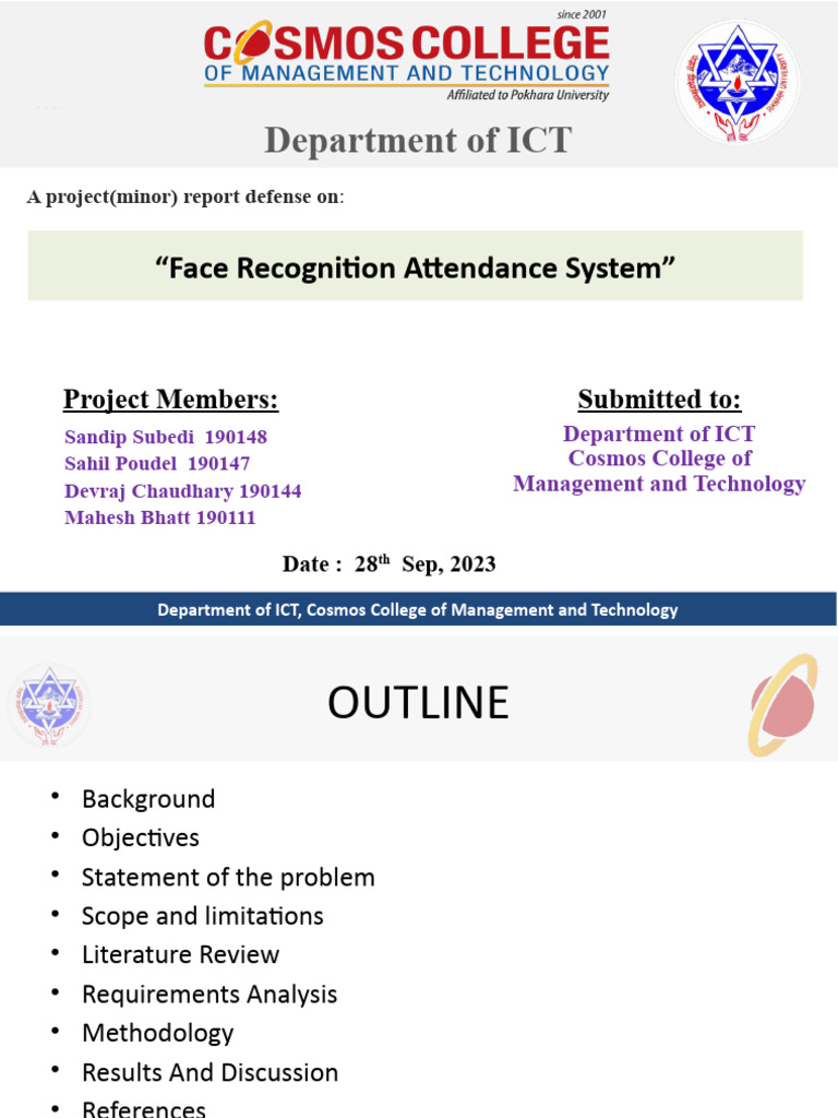 Face Recognition Attendance System Report | PDF | Radio Frequency ...
