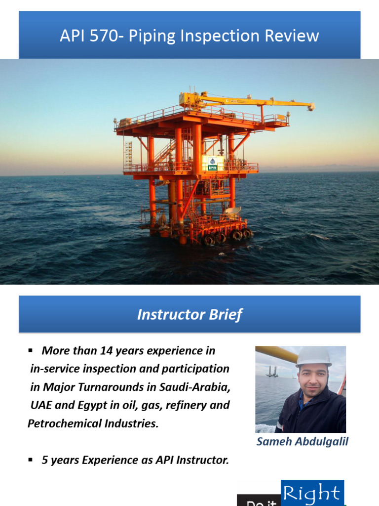 API 570 (Part 1) | PDF