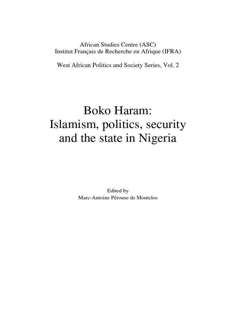 Boko Haram and Its Muslim Critics Observ | PDF | Boko Haram | World Politics