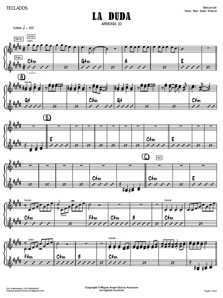 Armonia 10 La Duda | PDF