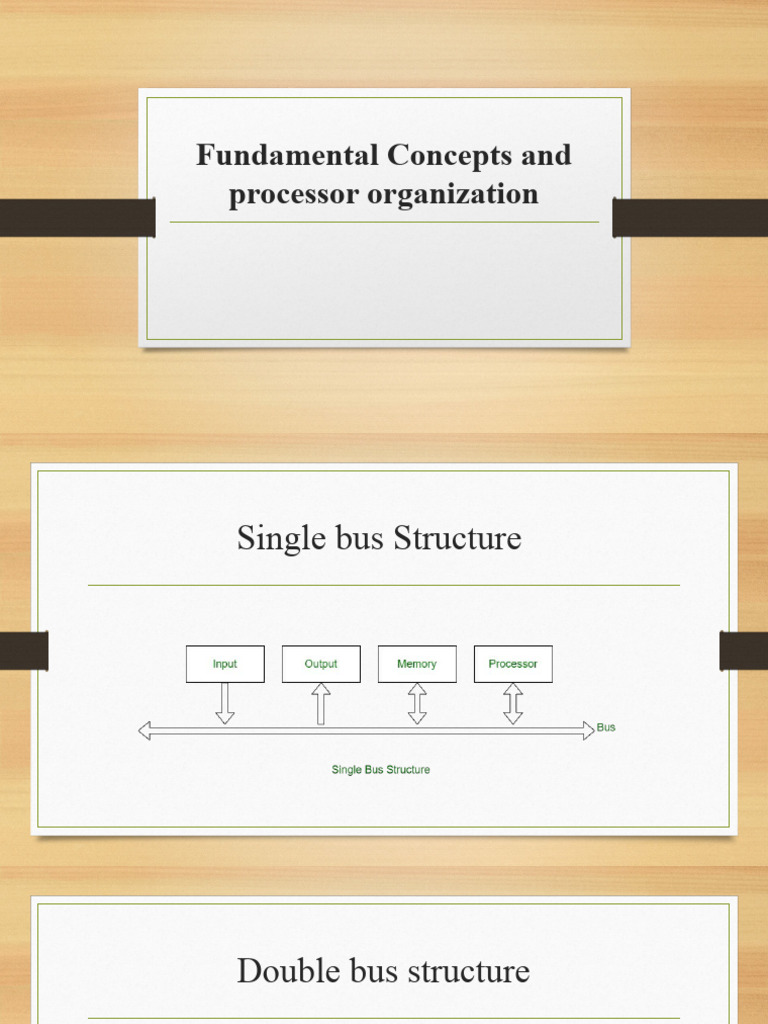UNIT 4 - Fundamental Concepts and Processor Organization | PDF ...