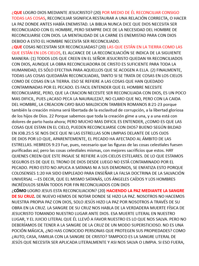 COLOSENSES 1 3 | PDF | Jesús | Pablo el apóstol