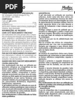 Bula Selene | PDF | Anticoncepcionais | Pílula anticoncepcional