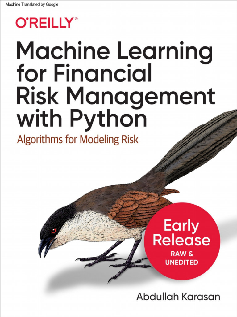 Machine Learning For Financial Risk Management With Python Algorithms ...