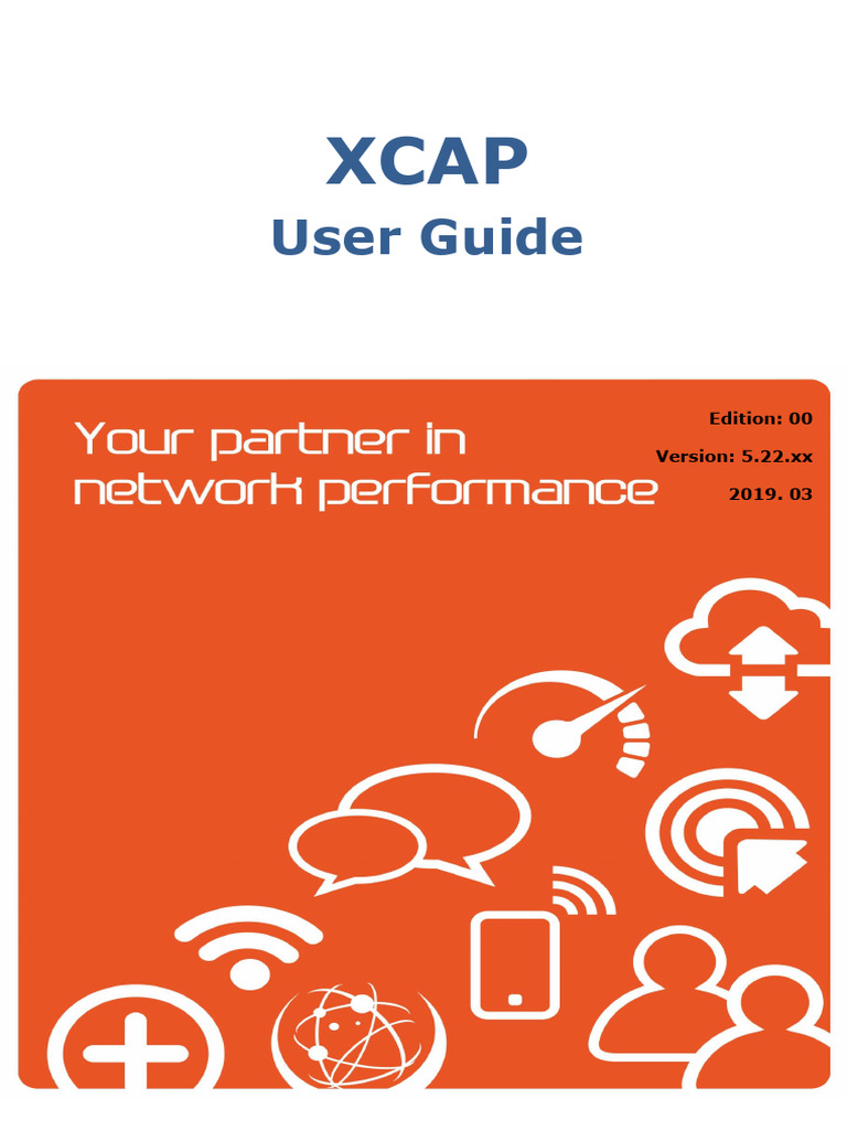 XCAP User Guide for Network Analysis | PDF | Installation (Computer Programs) | Icon (Computing)