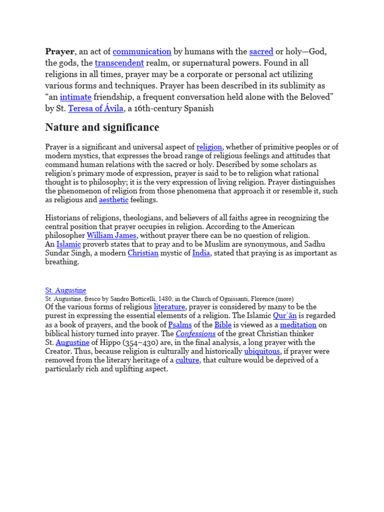 Xemic - Prayer Significance | PDF