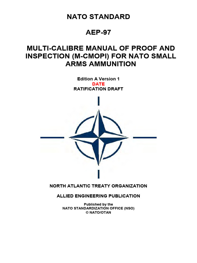 Nato Aep 97 Ac 225 | PDF | Significant Figures | Ammunition